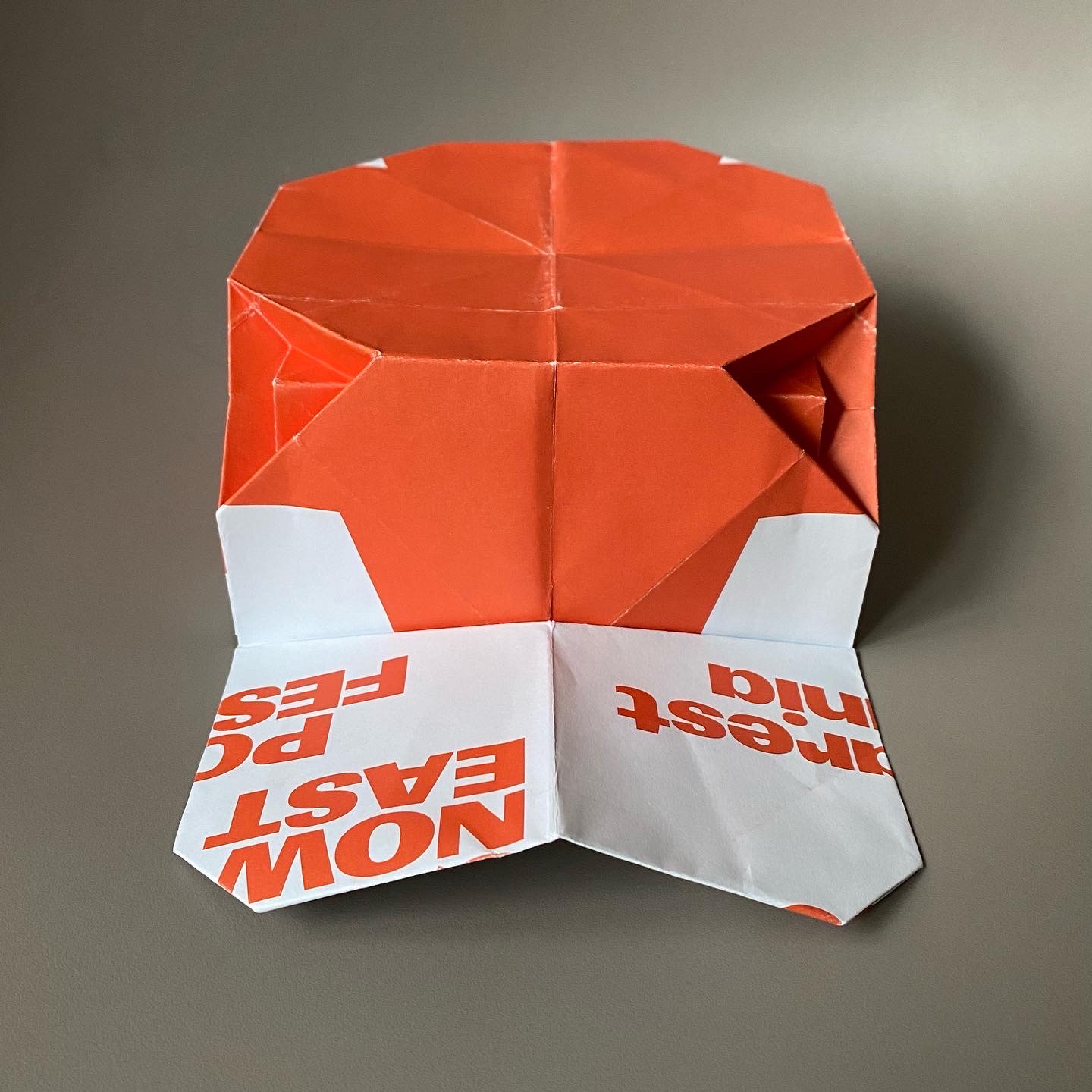 Șapcă Origami pliabilă | Romanian Design Week