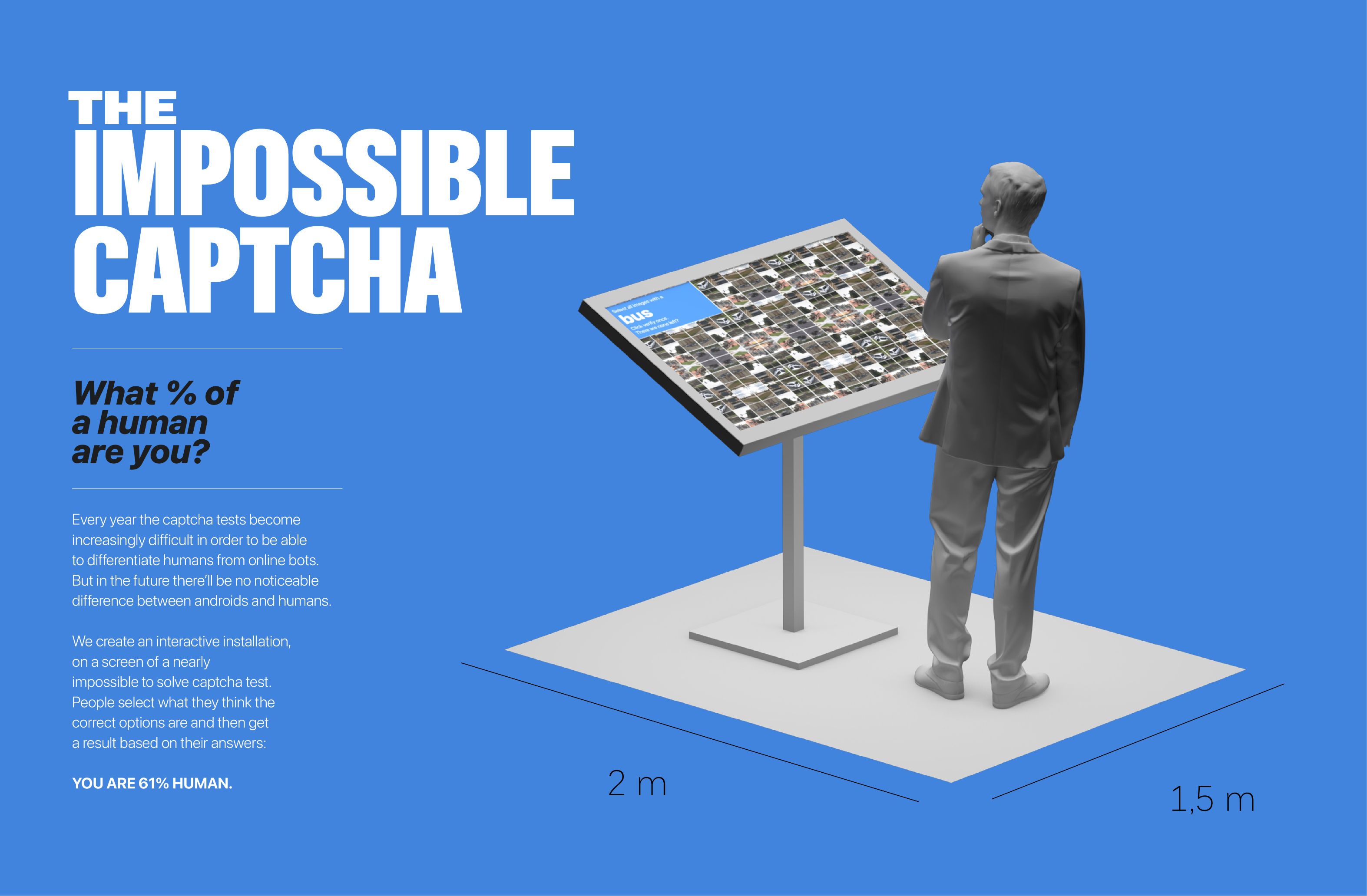 The Impossible Captcha Test | Romanian Design Week