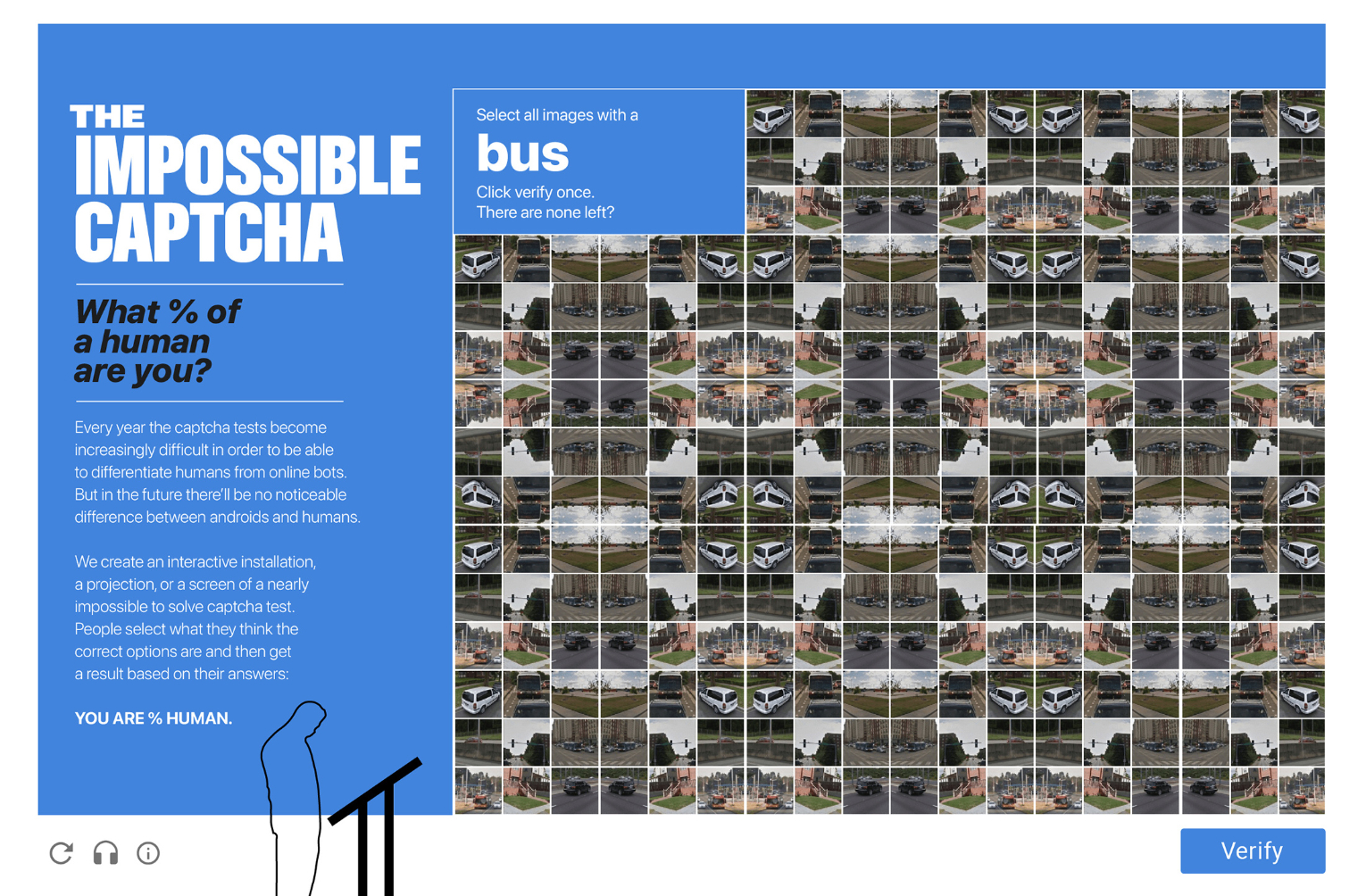 The Impossible Captcha Test | Romanian Design Week